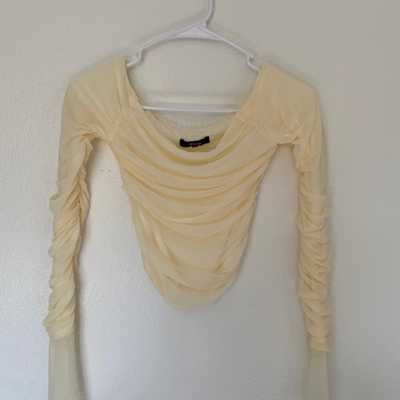 Micas | Tops | Micas Off The Shoulder Long Sleeve Top | Poshmark